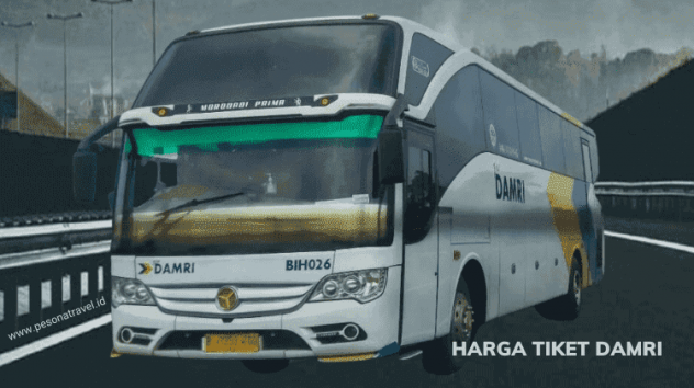 Harga Tiket Damri dari Lampung ke Berbagai Tujuan