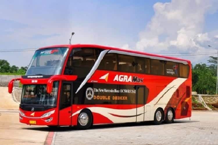 Bus Jakarta Jepara Double Decker PO Agra Mas